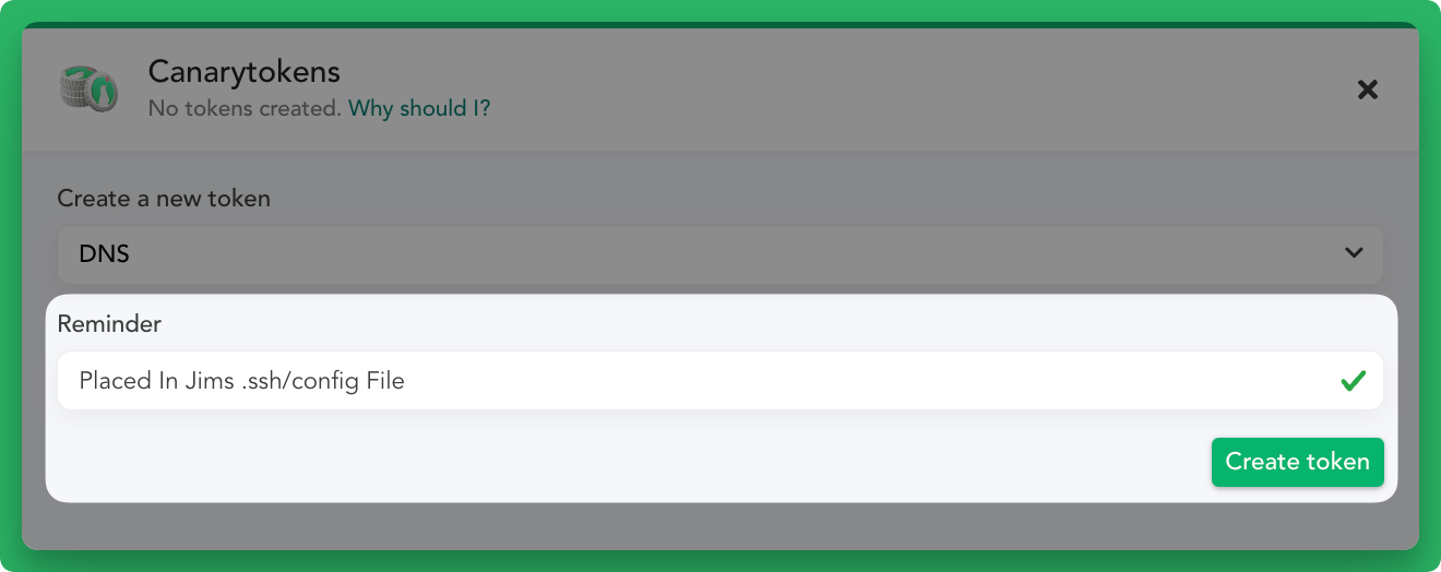 How do I create a DNS Canarytoken? – Thinkst Canary