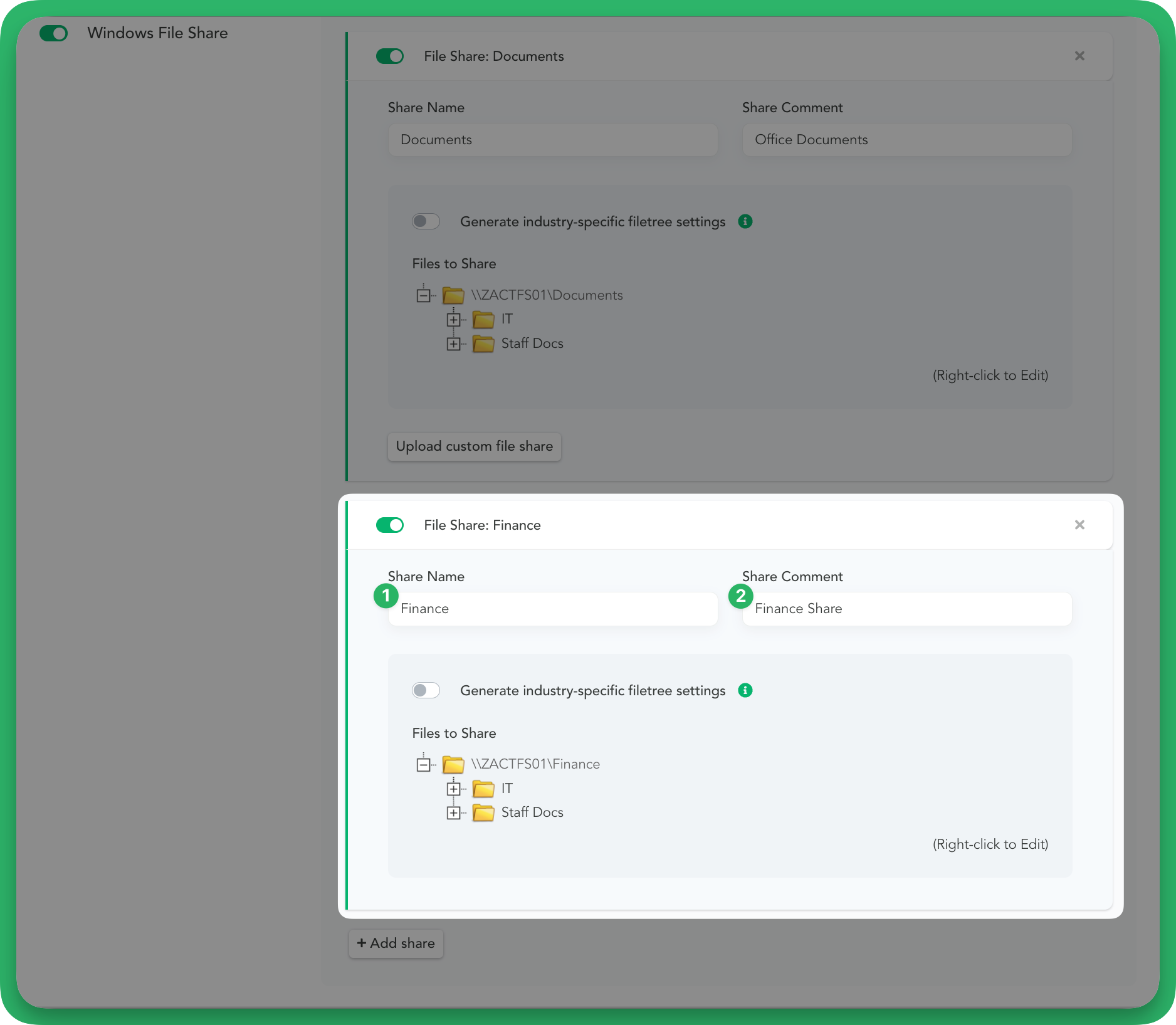 Does Canary support multiple file shares? – Thinkst Canary