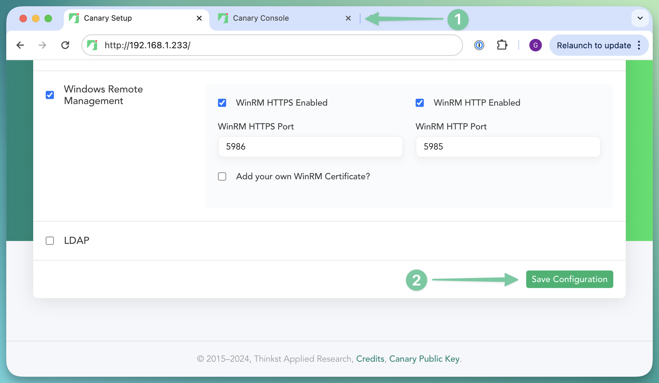 The 4 Minute Setup Using Dhcp On Macos Thinkst Canary
