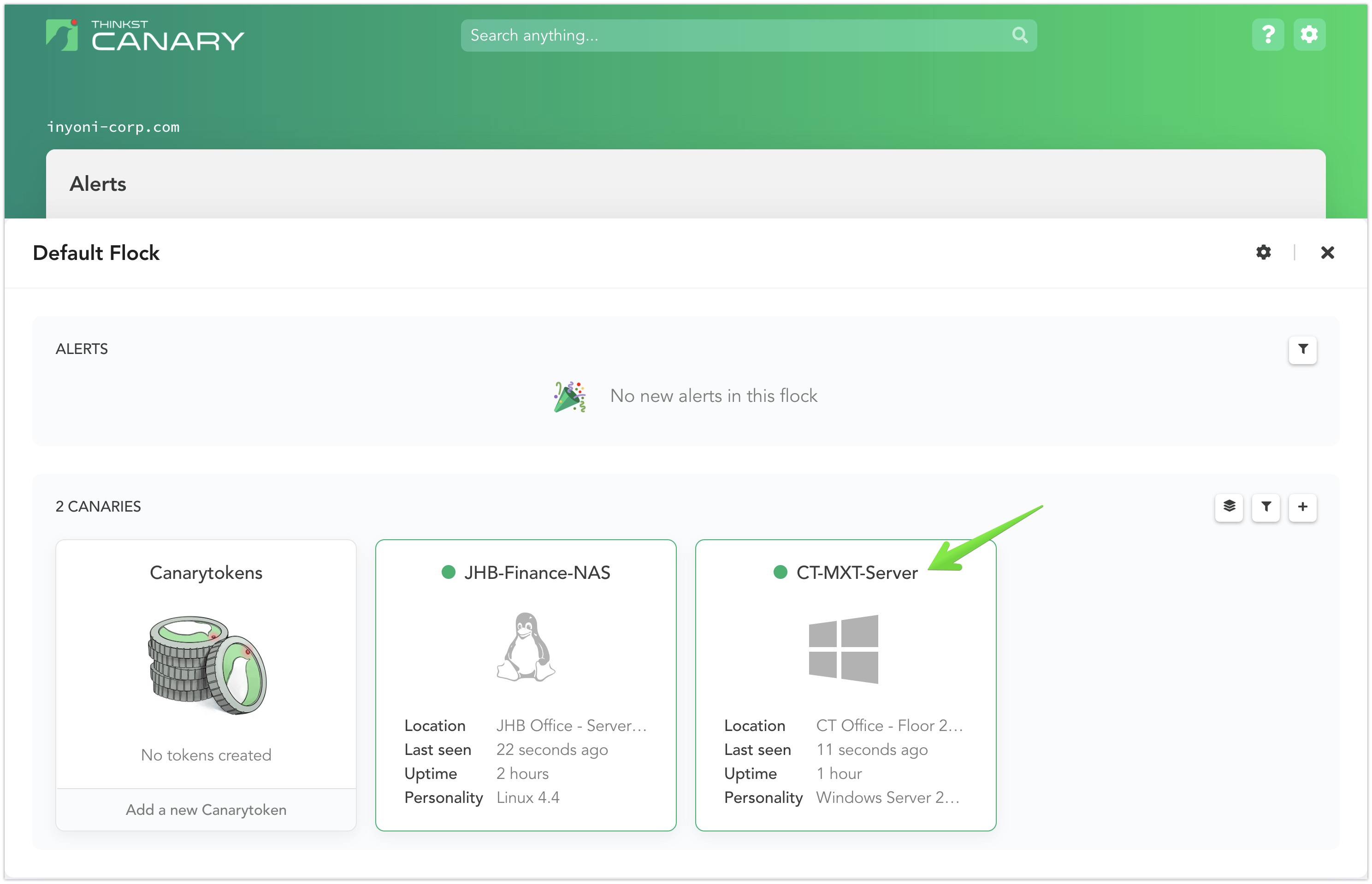 How do I move a Canary between flocks? – Thinkst Canary