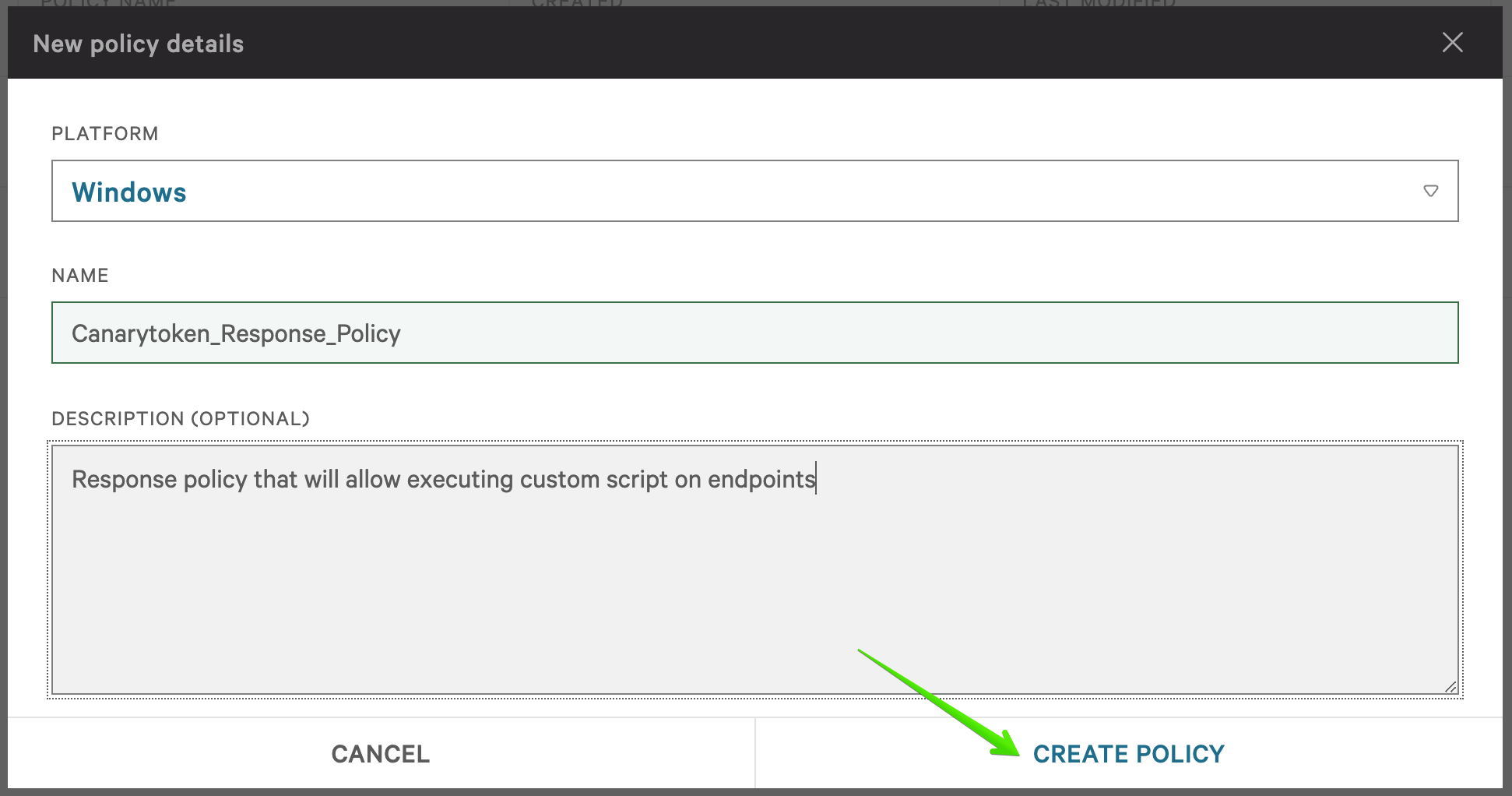 Deploying Canarytokens using Crowdstrike Falcon – Thinkst Canary