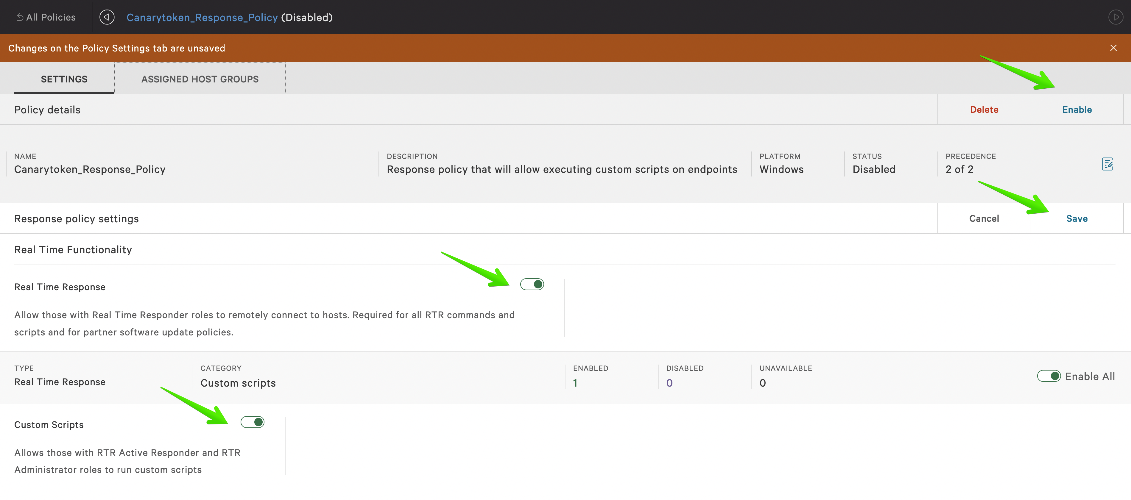 Deploying Canarytokens using Crowdstrike Falcon – Thinkst Canary