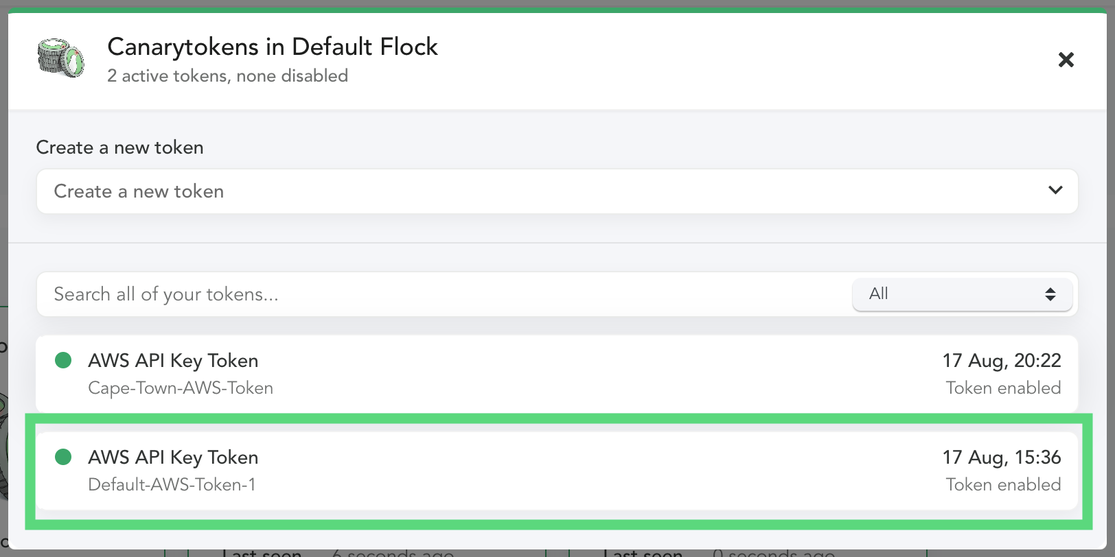 How do I move Canarytokens between Flocks? – Thinkst Canary