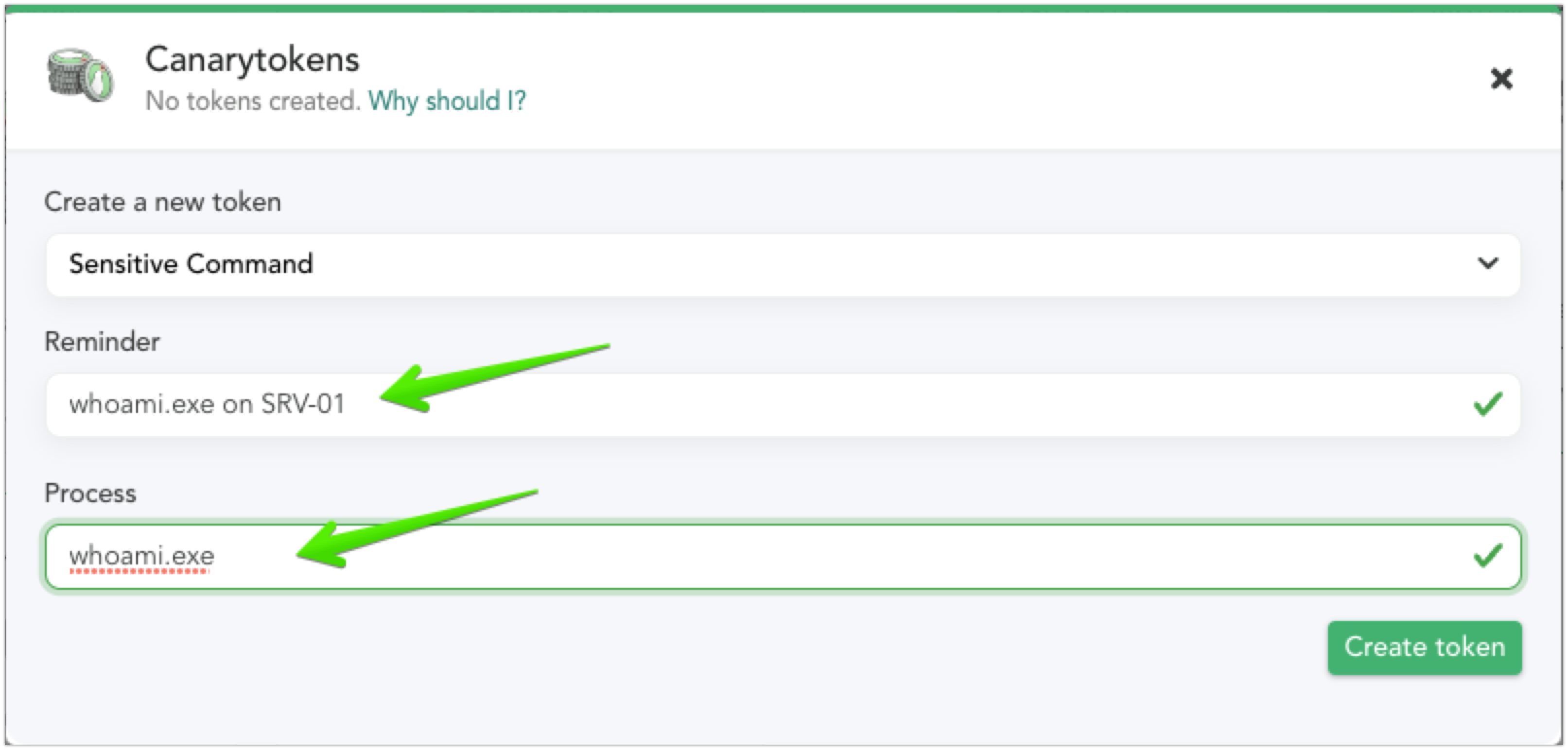 How do I create a Sensitive Command Token? – Thinkst Canary